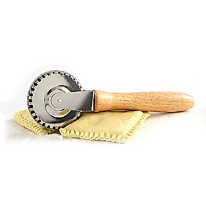 Norpro Stainless Steel Pastry Crimp-Cut-Seal, Metallic, 1 Count (Pack of 1)