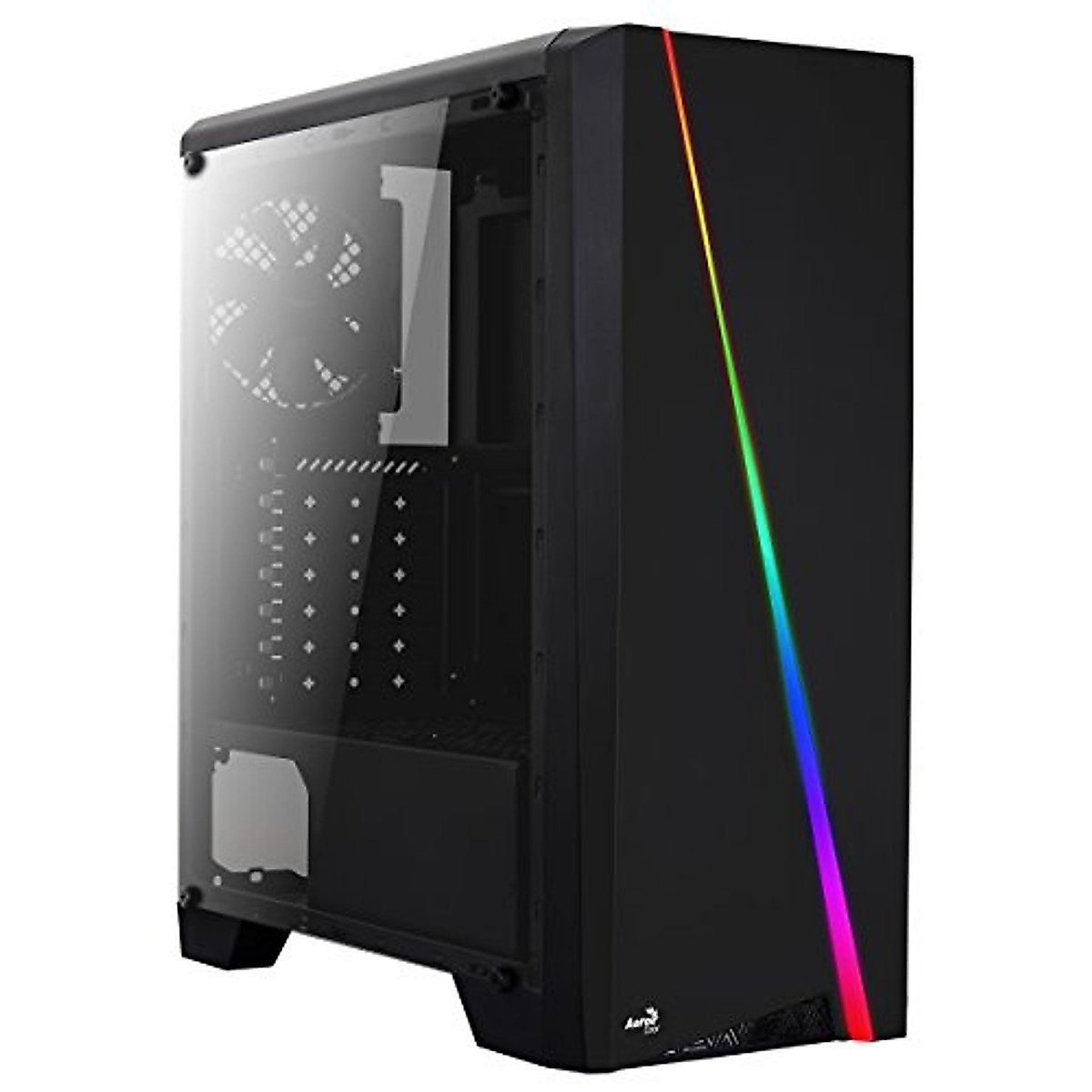 AeroCool Cylon RGB Mid Tower with Acrylic Side window, Black