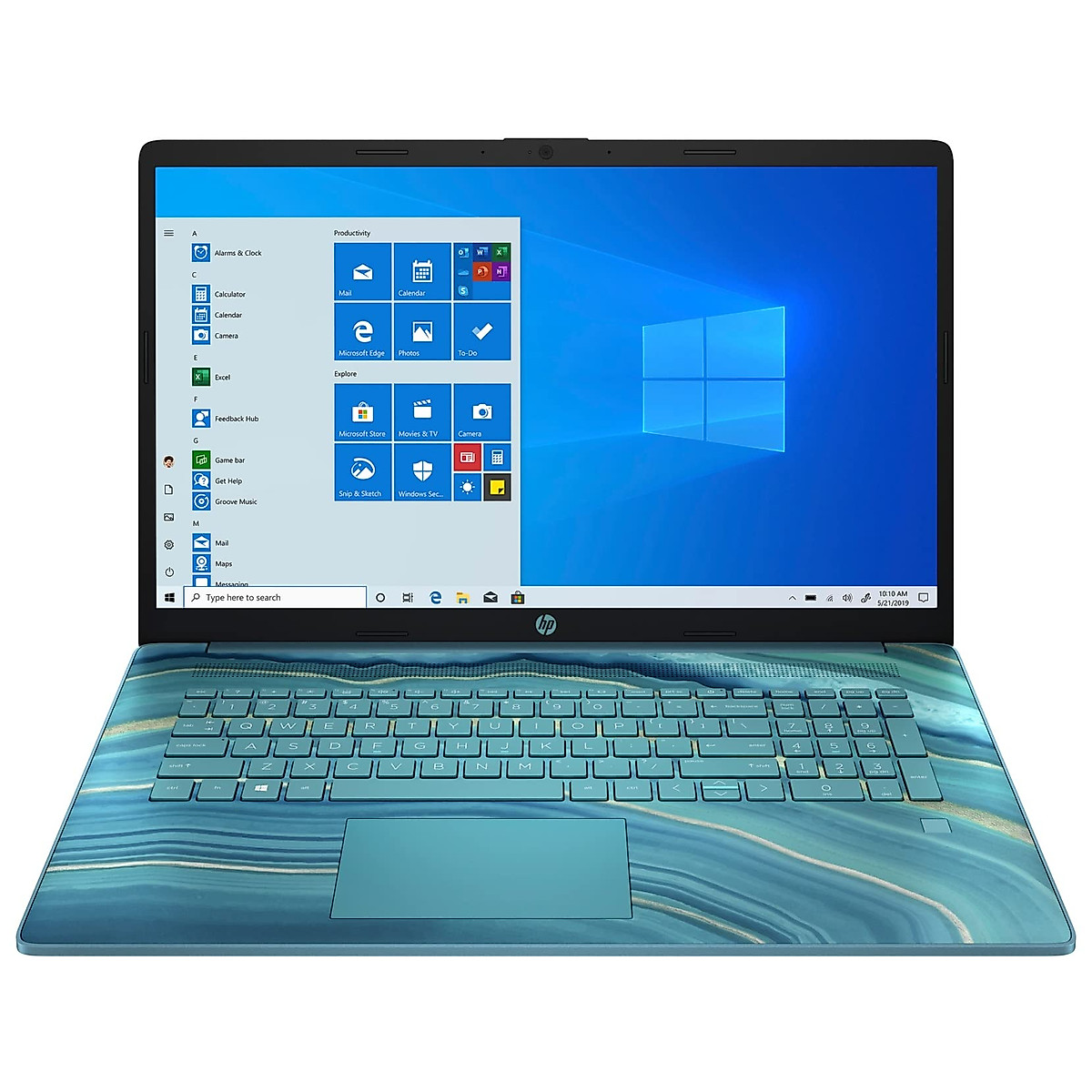 HP 17-cn0036 17.3 HD+ Touch Screen Intel Pentium Gold 8GB 512GB SSD Win 11 Laptop (Renewed)