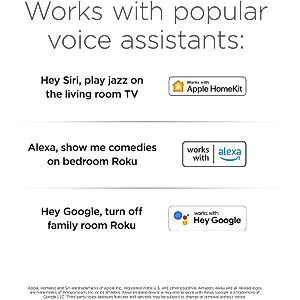 Roku Streaming Stick+ Streaming Device with Long-Range Wireless and Roku Voice Remote with TV Controls HD/4K/HDR & Bundle Swanky Cables HDMI Cable (Roku Streaming Stick), 3810-R
