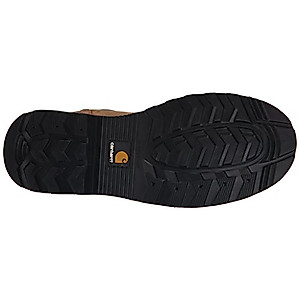 Carhartt Men's Traditional Welt 6" Steel Toe Work Boot Construction, Crazy Horse Brown Oil Tanned, 12 Wide