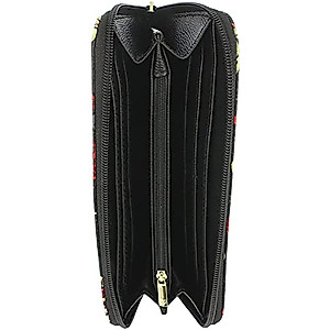 Loungefly Disney Villians Roses Tattoo All Over Print Wallet