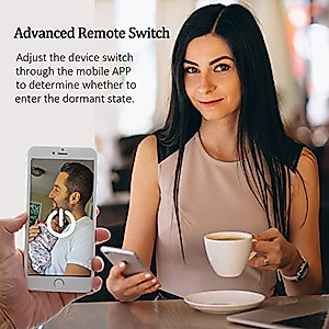 Mini Spy Hidden Camera 4K WiFi Nanny Cam Wireless PIR Small Indoor Security Cameras with Live Feed Motion Detection Alerts Auto Night Vision 100 Days Standby Tiny Secret Surveillance Camera for Home