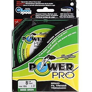 Power Pro Spectra Fiber Braided Fishing Line, Vermilion Red, 500YD/30LB