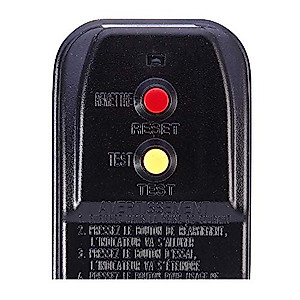 GFCI Replacement Plug for Pressure Washer Pool Pump 15Amp 3 Prong Circuit Breaker Outdoor Waterproof Auto-reset 120V