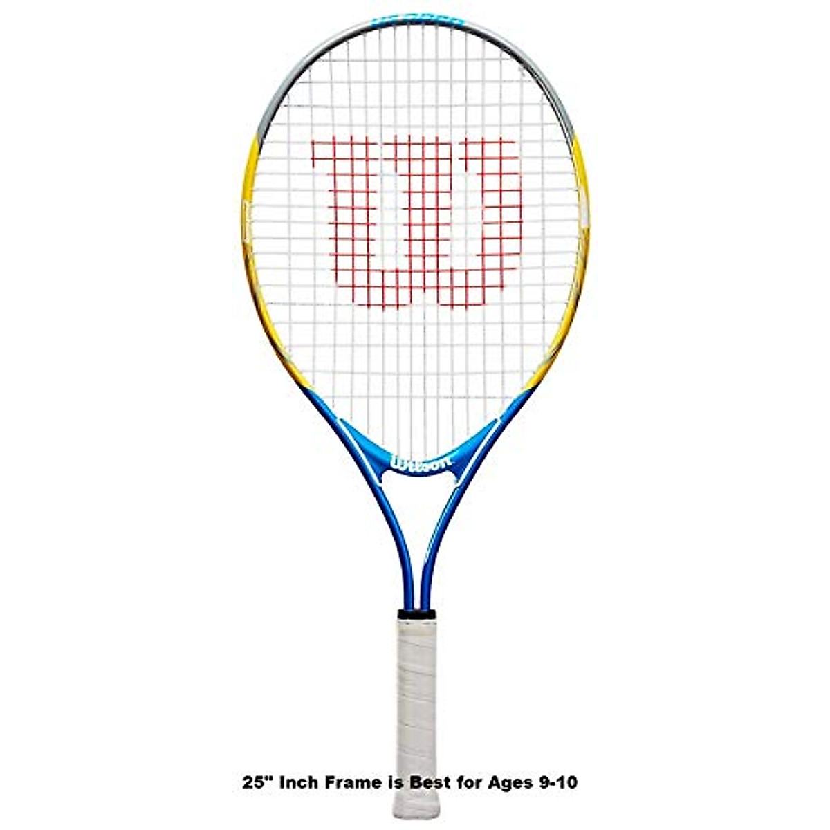 Generic Wilson US Open 21 Junior Tennis Racquet Bundled with a Red/White Wilson Advantage II Tennis Bag (Perfect for Beginner Players Age 5-6) Red/White Bag 21 Inch Racquet