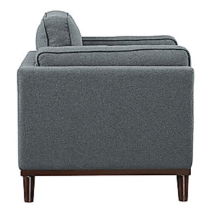 Homelegance 84", Gray Bedos Fabric Upholstered Sofa