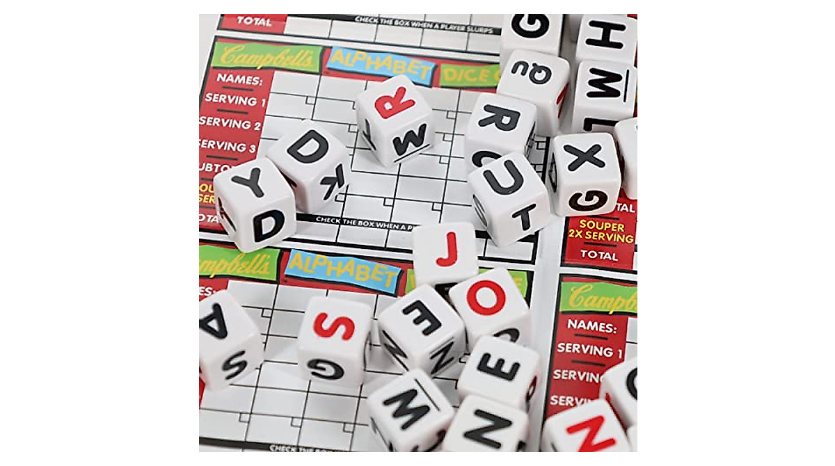 Campbell's Alphabet Dice Game - Fun for Family & Friends