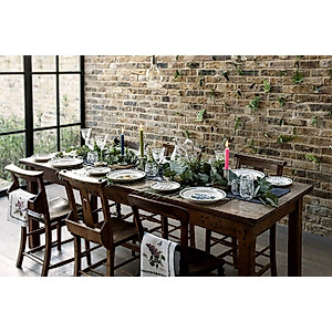 Portmeirion Botanic Garden 14 Ounce Flared Tankard Mug Set of 6 Assorted Motifs