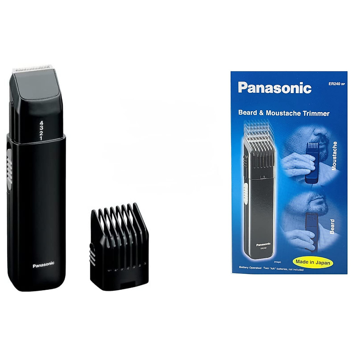 Panasonic ER240B Beard & Mustache Trimmer for Men