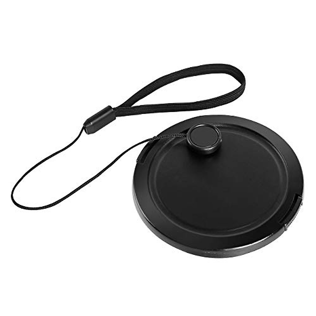 Camera Lens Cap Keeper Lens Cap Holder Prevent Lens Cap Lost for DSLR SLR Camera Canon/Nikon/Sony/Panasonic/Fujifilm Camera with Microfiber Cleaning Cloth (8 Pack)