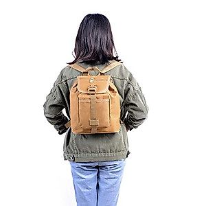 Mochila Military Cool Mochila Military Cool Mini Army Green Backpack Water Resistant Backpack for Mens Bookbags 10L