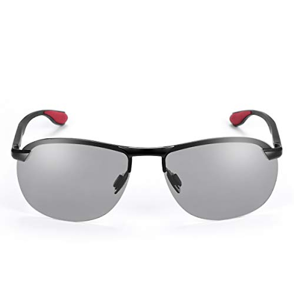 YIMI Polarized Photochromic Driving z87 Sunglasses For Men Women Day and Night safety glasses (photochromic/Black)