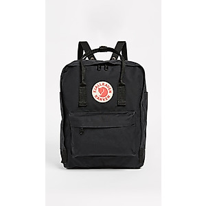 Fjallraven Women's Kanken Backpack, Black, One Size
