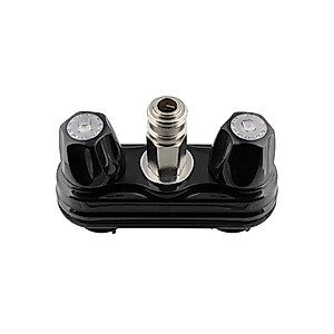 Empire Faucets RV Outside Shower Valve Kit - 4 Inch Quick Connect Valve and RV Outdoor Shower Faucet in Black