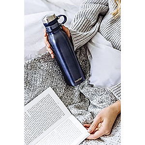 Contigo Matterhorn Water Bottle with Thermalock Insulation, BPA-Free Stainless Steel Bottle with Screw Cap, Leak-Proof Drinking Bottle, Keeps Beverages up to 24h Cold/up to 10h hot, 590 ml