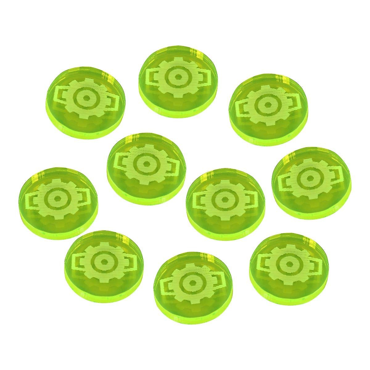 LITKO Space Fighter 2nd Edition Tokens | Compatible with Star Wars: X-Wing Miniatures Game | Pack of 10 (Calculate Tokens)