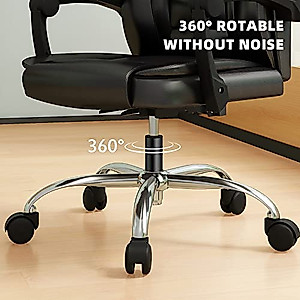 5.5 inch Office Chair Gas Lift Cylinder-Office Chair Replacement Parts,Universal Size Fits Most Chairs,Heavy Duty Gas Lift Hydraulic/Pneumatic Piston for Office Chair (Black)