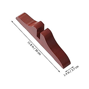 Patio Furniture Replacement Parts Room Divider Wooden Stand Room Divider Clamps Wear-resistant Screen Feet Wooden Room Divider Base Home Divider Stand Divider Supply