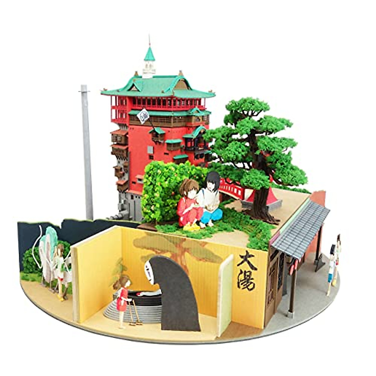 Sankei MP07-42 Studio Ghibli Series Spirited Away Diorama Papercraft