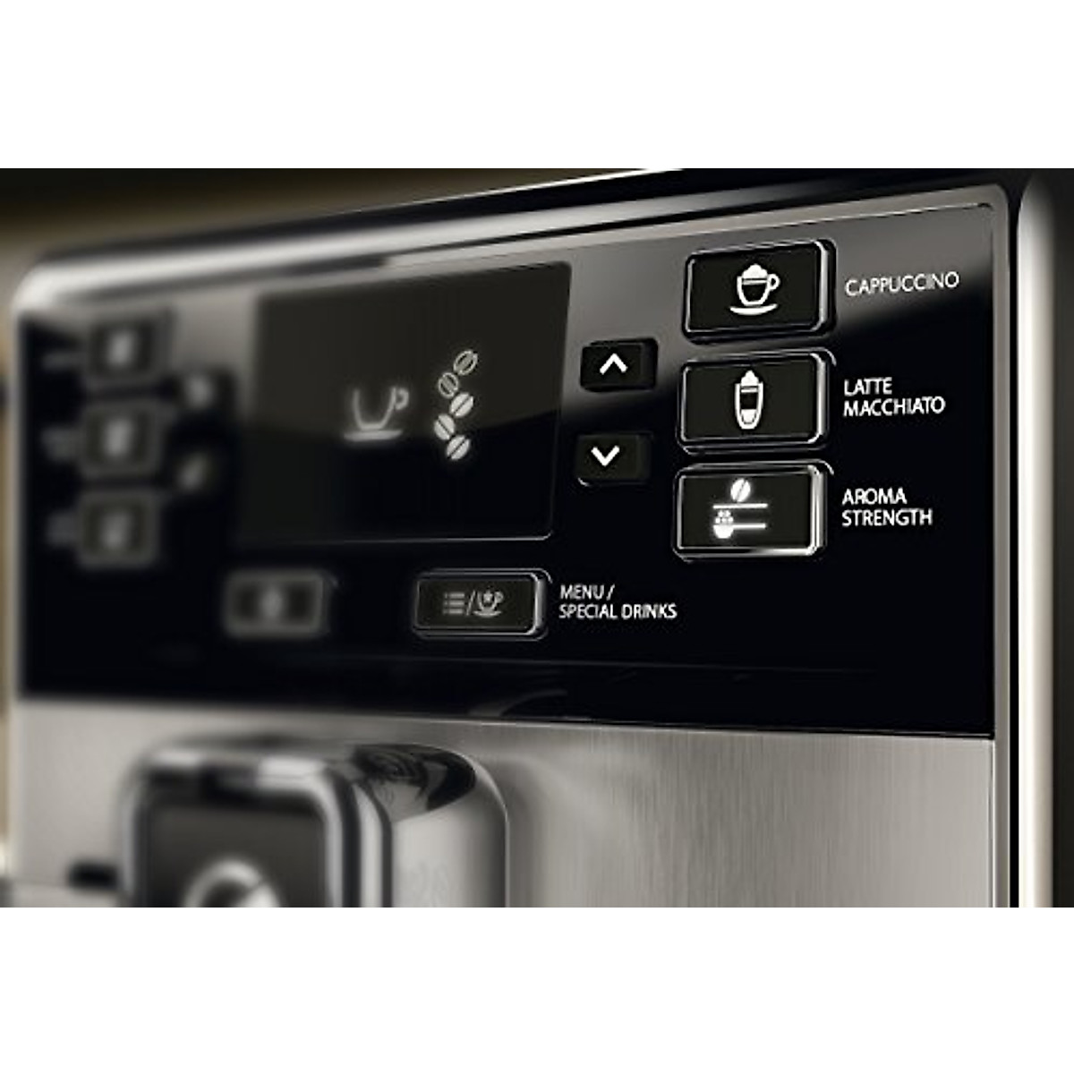 Saeco PicoBaristo Super Automatic Espresso Machine, 1.8 L, Stainless Steel, HD8927/47