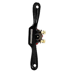Fdit 9"/215mm Adjustable Hand Planer Spoke Shave Manual Woodworking Tool Hand Tool