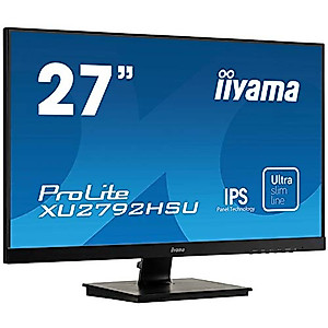 iiyama Prolite XU2792HSU-B1 LED Display 68.6 cm (27") 1920 x, W126103723 (Display 68.6 cm (27) 1920 x 1080 Pixels Full HD LCD Black Prolite XU2792HSU-B1, 68.6 cm (27), 1920 x 1080)