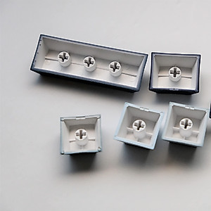 TOKEY Custom Keycaps-129 Keys Full Kit Set, Cherry Profile, PBT Dye Sublimation Non-Backlight US ANSI Layout Keycaps, for Cherry MX Gateron Kailh Box Switches Mechanical Gaming Keyboards(Moonrise)