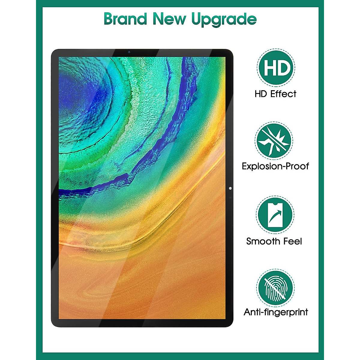 for Galaxy Tab S7+ Screen for Galaxy Tab S7 Plus LCD Replacement for Galaxy Tab S7 Plus Display for Tab S7 Plus Digitizer for SM-T970 Screen Touch Assembly Repair Tools