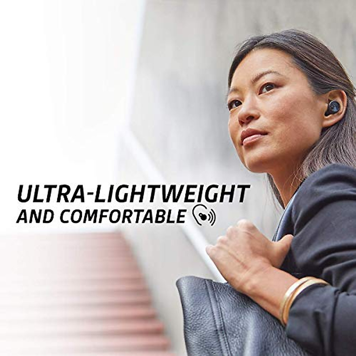 Plantronics BackBeat PRO 5100 True Wireless In-Ear Headphones - Black (Renewed)