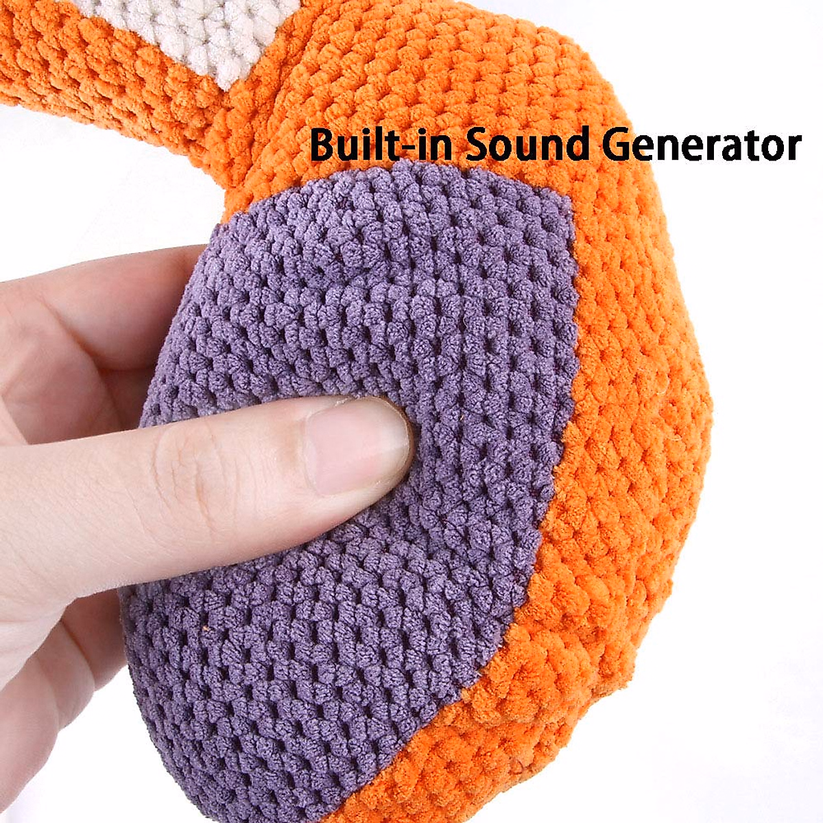 BBEART Pet Toys, Dog Squeaky Toys Puppy Chew Toys Durable Interactive Toys for Small Medium Large Dogs (Duck)