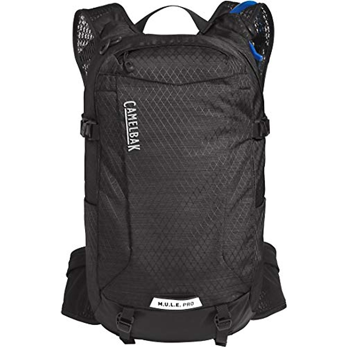 CamelBak Women's M.U.L.E. Pro 14 Bike Hydration Backpack 100oz - Body Mapping Technology, Black/White