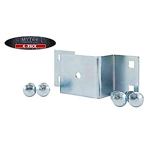 Mytee Products (4 Pack) Utility Trailer Bolt ON Stake Pocket (1/8" Thick 11 Guage), 3" x 1-1/2", Trailer Truck, Board Holder, Zinc Coated, Flatbeds