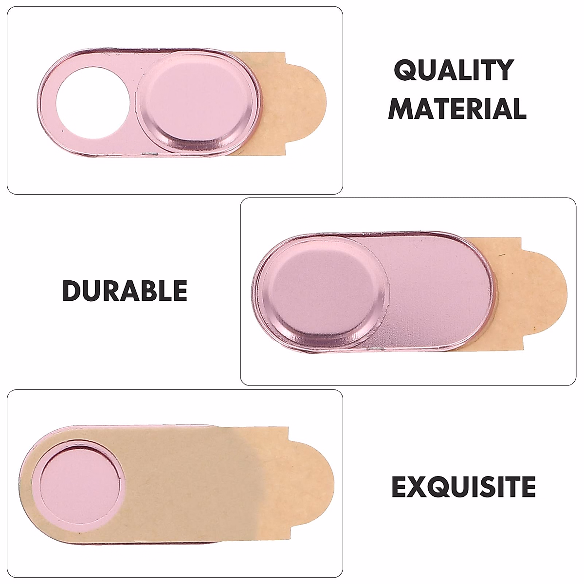 ibasenice 3pcs Privacy Cover Tablet Computer Covers Webcam Covers Tablet Web Covers Phone Privacy Protective Patches Laptop Slide Webcam Lens Covers