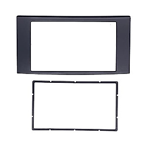 Aramox Dash Install Kit, Car Radio Stereo Fascia DVD CD Player Frame 2 DIN Dashboard Mount Trim Black Replacement for Mark X 2004?2009