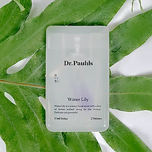 Dr. Pauhl’s Moisturizing and Refreshing Breath Spray With Natural Ingredients- Reduce Dry Mouth Symptoms and Gives Instant Fresh Breath Warter Lily 17ml (0.6 Oz) - 270 Sprays