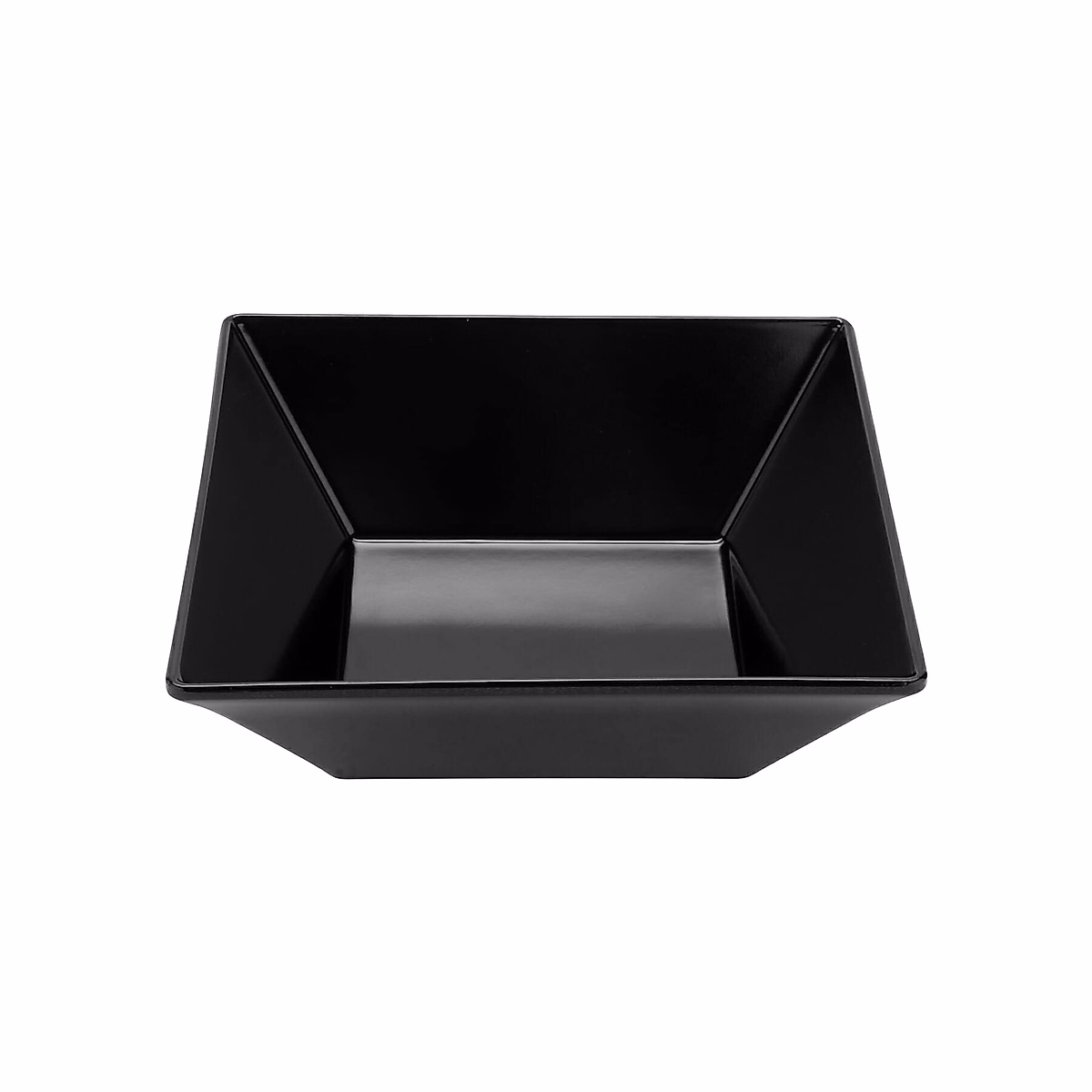 G.E.T. Enterprises ML-246-BK 1.6 qt. Square Bowl, Black