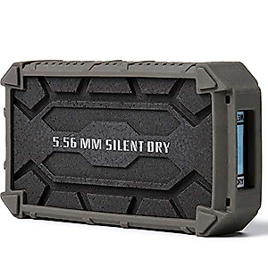 SD SILENT DRY Pioneer Gun Safe Dehumidifier, Reusable mini Portable Dryer effective for up to 20L, Fast renew and Mold remover for Gun/Safe/Camera/Instrument, 1 piece in one package, Ranger Green