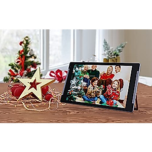 TJD 10 inch Tablet, Android 10.0 Tablet, 2GB RAM 32GB, 1.6GHZ Quad Core Processor, 1280x800 IPS Display, Google Play, 2MP+5MP Camera, Bluetooth, 2.4GHz WiFi, Type-C, TF Expansion with Tablet Stand