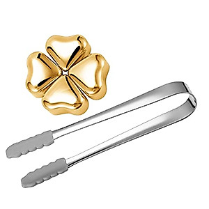 Alipis 4 Sets Stainless Steel Ice Pellets Bejeweled Kit Men Kit Light Ice Cubes for Drinks Reusable Ice Cubes Mens Stocking Stuffers Metal Ice Cubes 304 Stainless Steel Shudder Man Golden