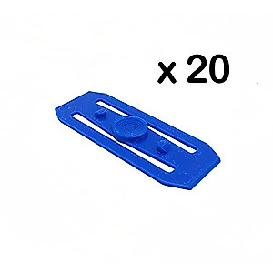 3D Printed Racetrack Connectors Set of 20 Compatible with Hotwheels Track Sets