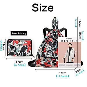 Classic legend Folding Backpack Women Fashion Waterproof Portable Lightweight Travel Sports Shopping Ultra Light Leisure Bag Day Pack (Khaki)