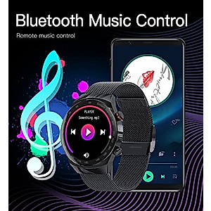 suinsist Smart Watch for Men, AK26 Pro smartwatch for Android and iOS Phones (Dail/Receive Calls, Music Player), Fitness Tracker with Sleep/HR Monitor, IPS HD Full-View Screen, IP67 Waterproof