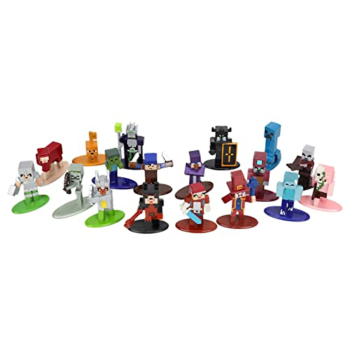 MINECRAFT DUNGEONS NANO METALFIGS 18 PK W7