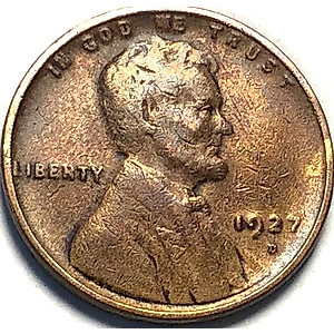 1927 D Lincoln Wheat Cent Penny US Mint Very Fine