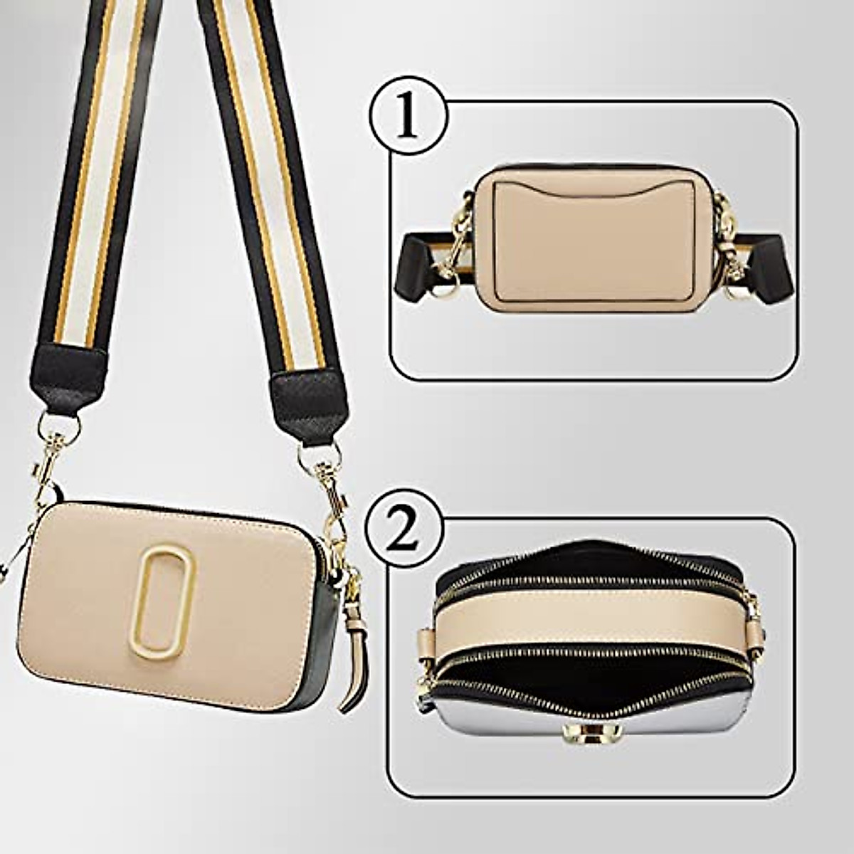 Fviewza Crossbody Bags for Women Small Handbags for Women Women's Crossbody Handbags Easter Gifts for Girls (Khaki)