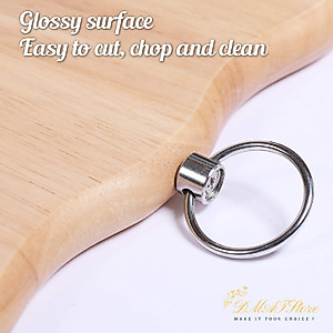 DMATStore CUTE DESIGN WOODEN CUTTING BOARDS for KITCHEN KNIFE FRIENDLY EASY to CLEAN WOODEN CHOPPING BOARDS BREAD BOARDS FOR KITCHEN CUTTING BOARD LARGE (BELL PEPPER)