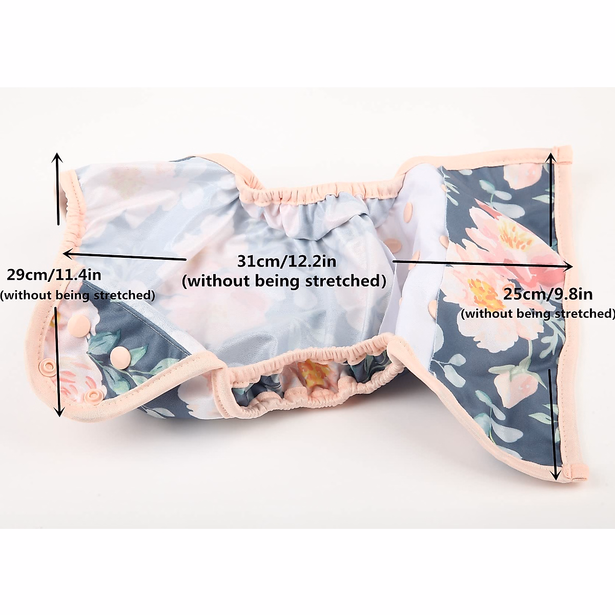 Sigzagor Baby Diaper Cover Nappy One Size 8lbs to 36lbs (Foxes Deers)