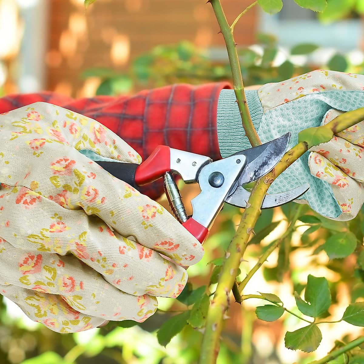 Ainiv Gardening Gloves for Women/Ladies, Non-Slip Grip Garden Work Gloves, Comfortable Thorn Proof Garden Gloves