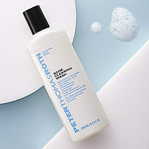 Peter Thomas Roth | Acne Clearing Wash | Maximum-Strength Salicylic Acid Face Wash, Clears Up and Helps Prevent Breakouts, 8.5 Fl Oz